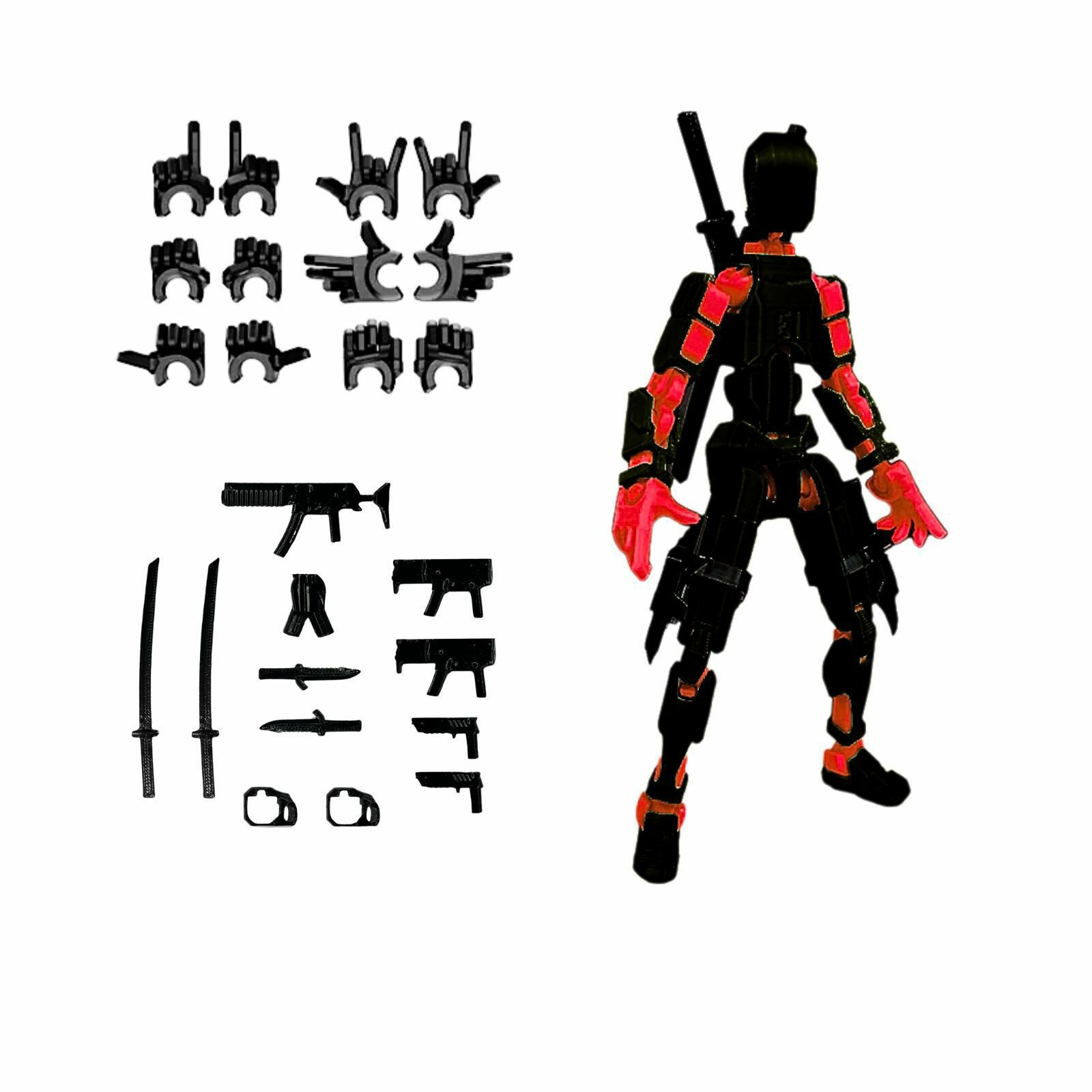 Горячая продажа Lucky 13, многосуставная кукла, многофункциональная 3D-печатная игрушка, фигурка куклы 3-го поколения