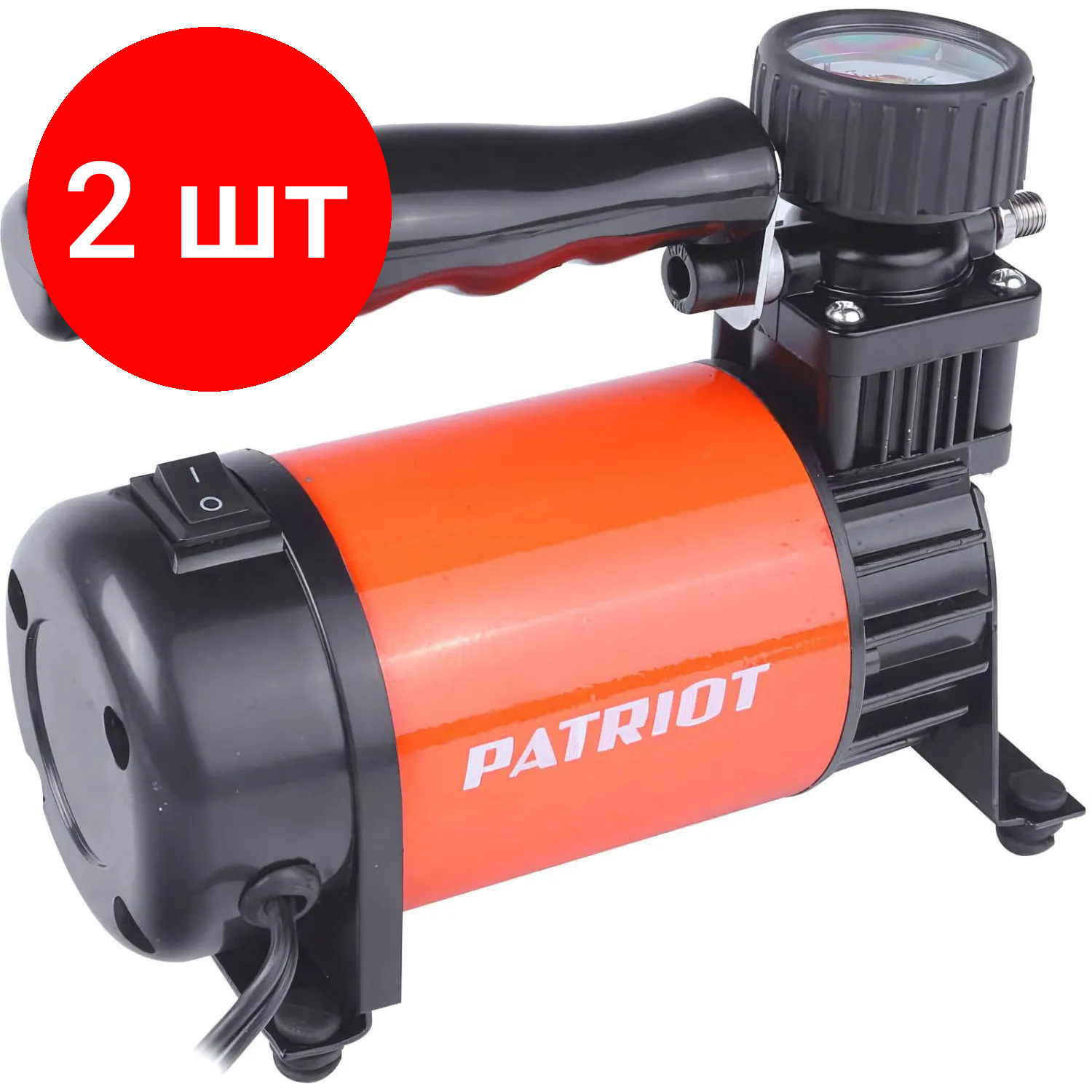 Комплект 2 штук, Компрессор автомобильный PATRIOT CC 1340 (525302340)