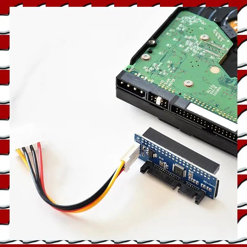 T35C HDD 3.5 Адаптер IDE в SATA Конвертер жесткого диска PATA IDE 39/40Pin к SATA 22-контактный разъем жесткого диска с кабелем для передачи данных