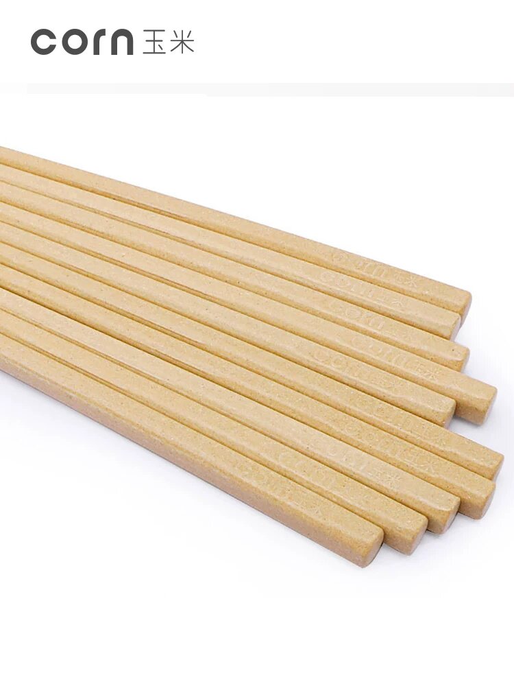 Палочки для еды из кукурузной шелухи для детей, специальные для детского сада, палочки для еды для малышей для