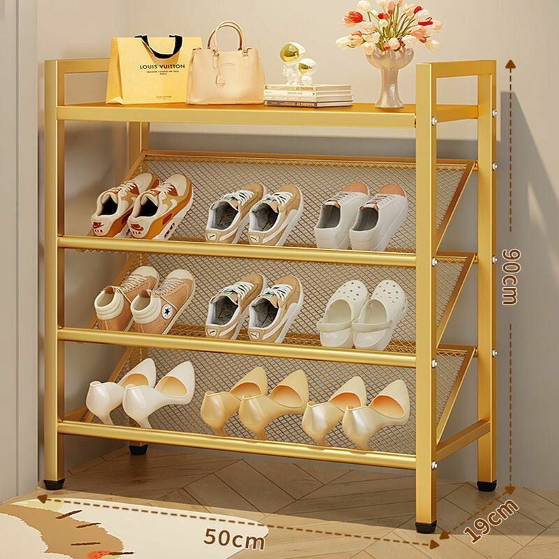 Многоярусная обувная полка для дома, узкий шкаф для обуви, обувной шкаф для общежития, арендного дома, полка для хранения обуви, витрина