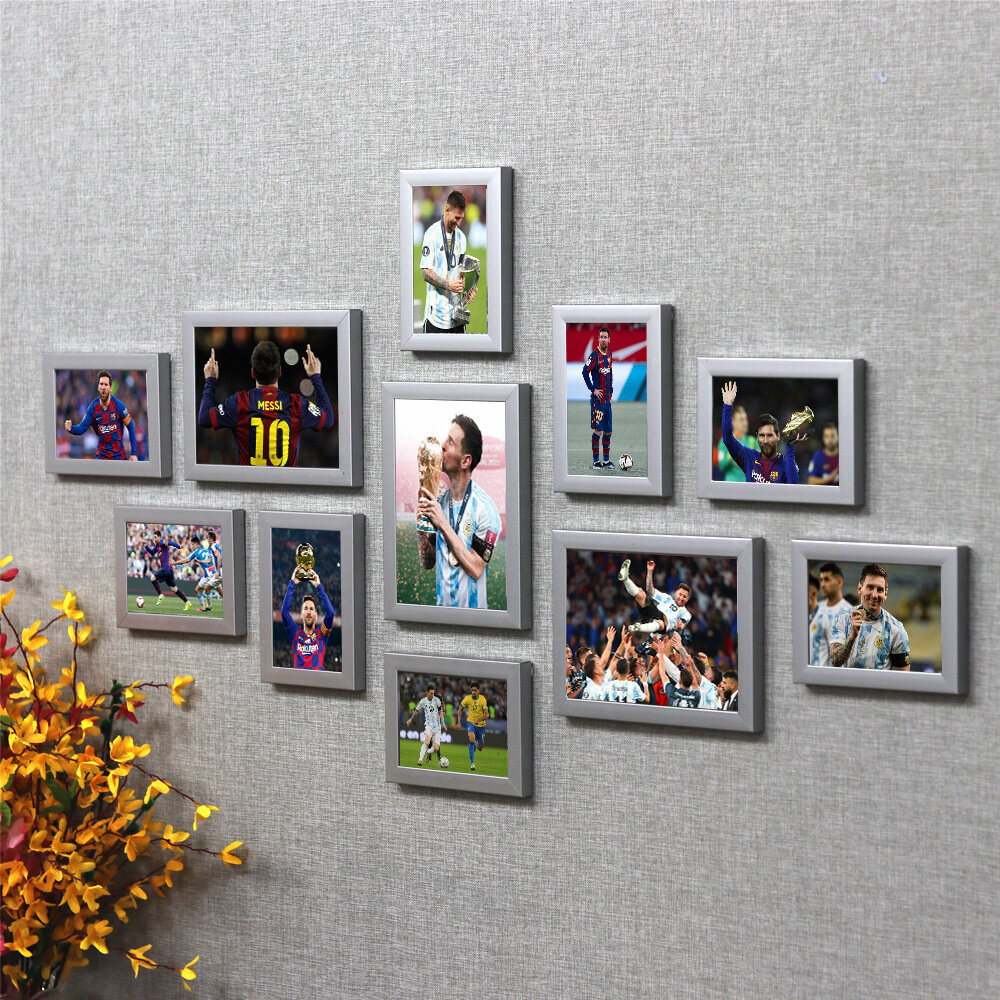 Постер Месси, декоративная живопись, фон для дивана в гостиной, фото на стене, футбол, чемпионат мира по футболу Аргентины, рамка на стене