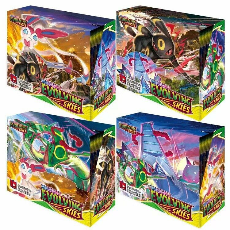 Новая карточная игра Пикачу, слепой бокс, настольная игра, карточка Покемон