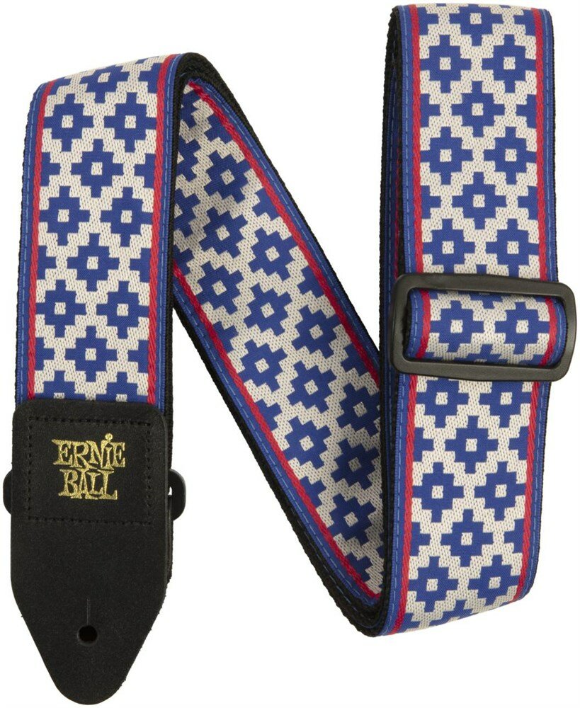 ERNIE BALL 5336 Jacquard Blue Crux - Ремень для гитары