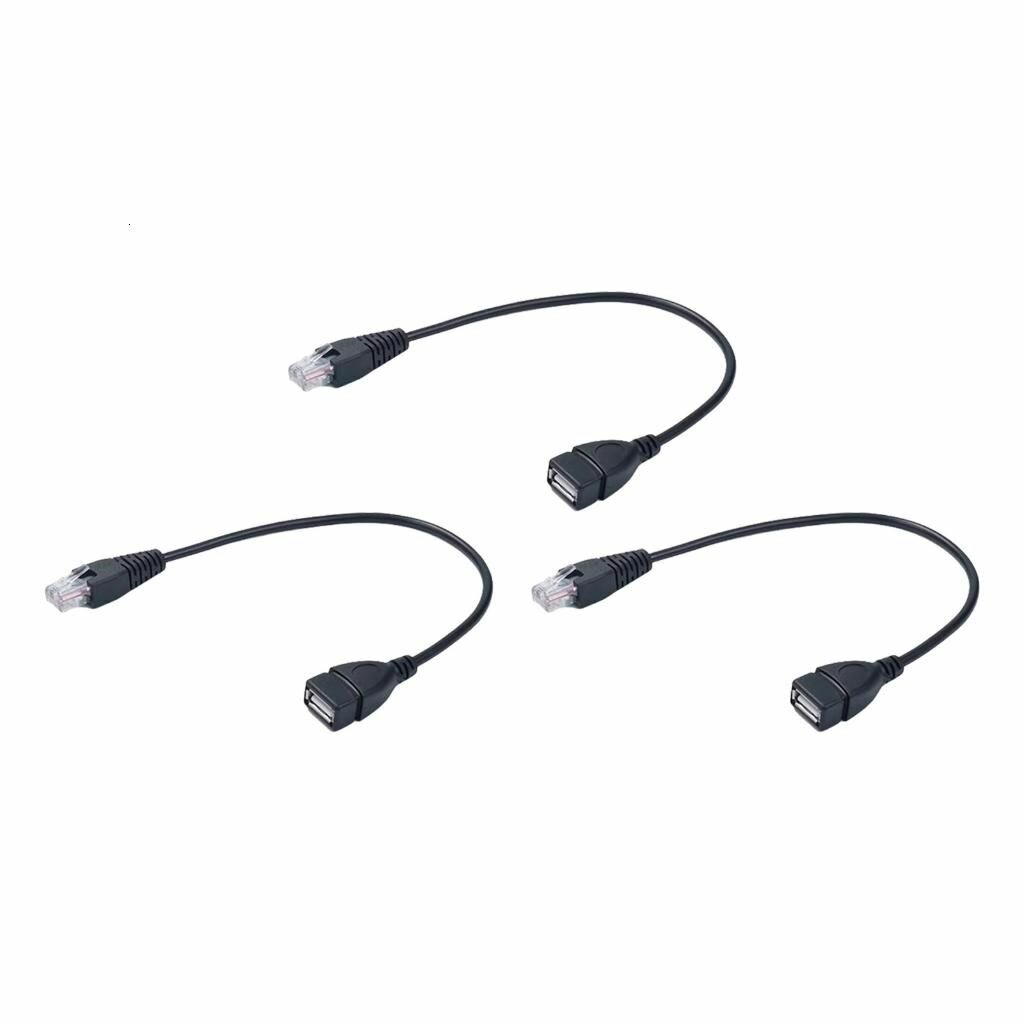 USB-кабель для Ethernet RJ45, 3pc