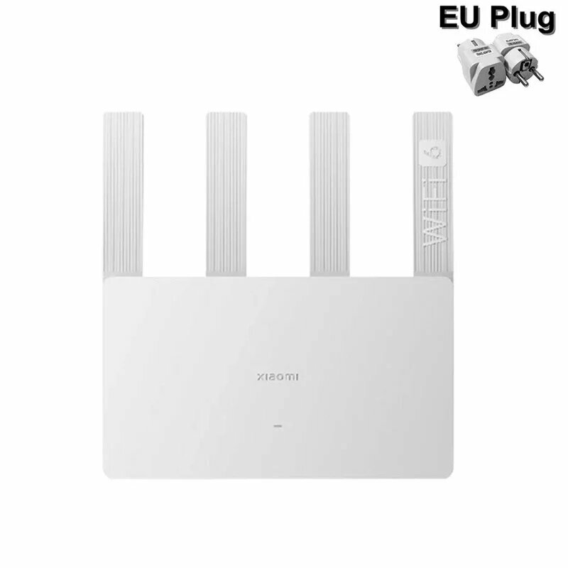 Маршрутизатор Xiaomi AX3000E WiFi6 add EU adapter