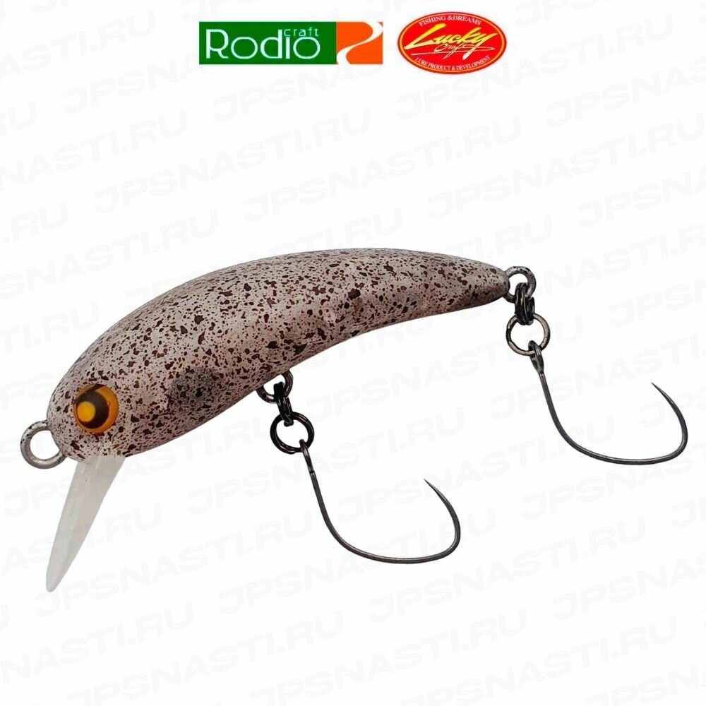 Японский воблер на форель Lucky Craft x Rodio Craft Wah 37FII, 2.5 г, #20 19 Saotome / Форелевые приманки для рыбалки