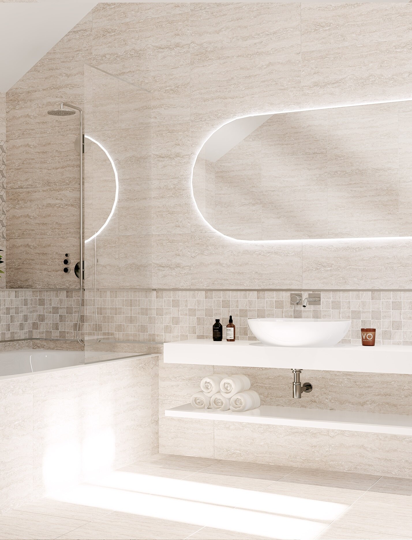 Плитка Напольная Azori Ascoli серый 42X42 см 1,23 м²