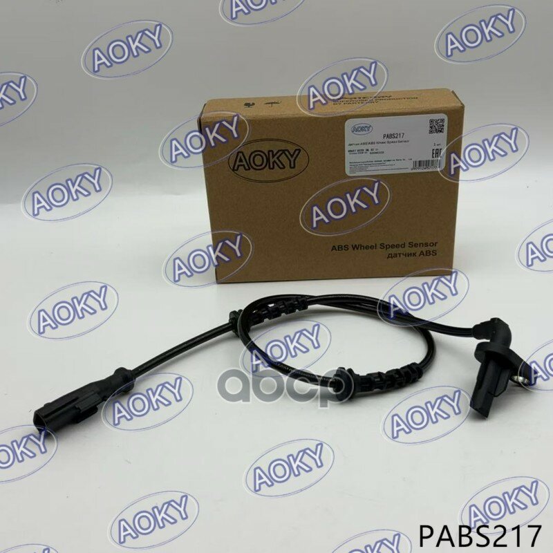 Датчик ABS задний левый RENAULT DUSTER (HM, HS) 11- PABS217 AOKY/8200862229 479007637R 8200862229 479007637R AOKY арт. PABS217