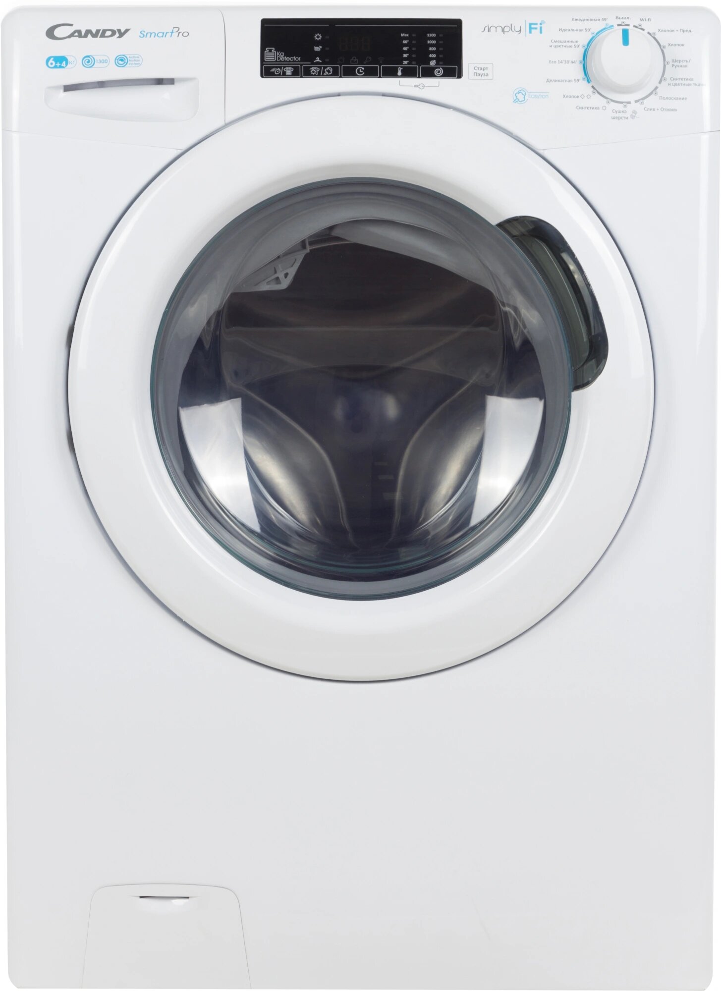 Стиральная машина Candy Smart Pro CSOW4 1364T/2-07 класс: B загр. фронтальная макс:6кг (с сушкой) белый