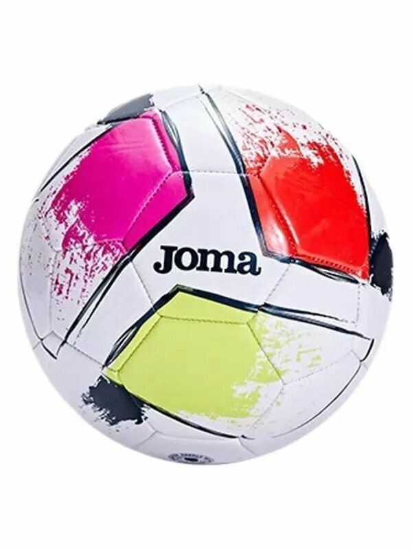 Joma Мяч футбольный, 4 размер, коричнево-красный