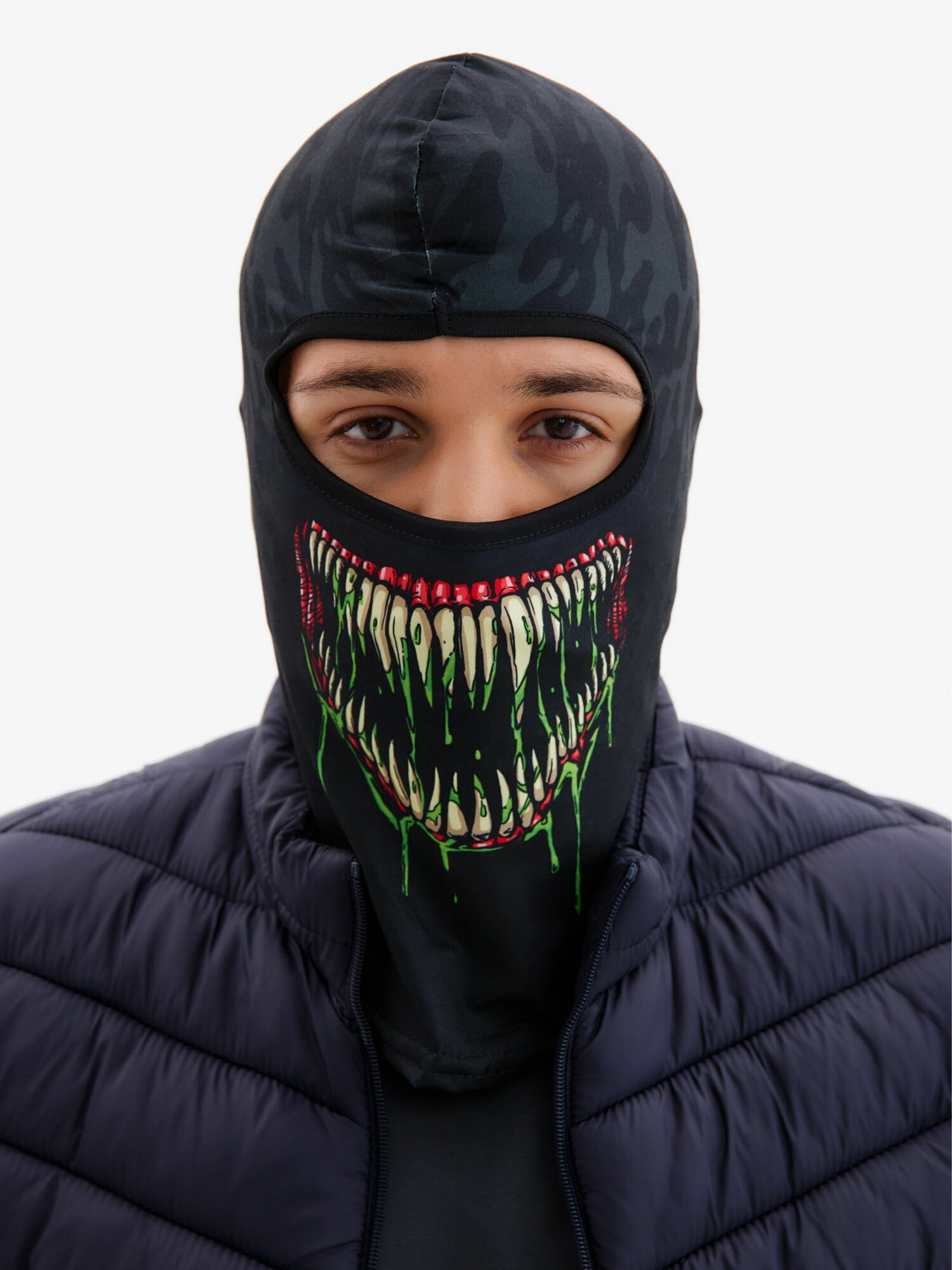 Маска-балаклава Symbiote, размер универсальный, чёрная, возраст: взрослый