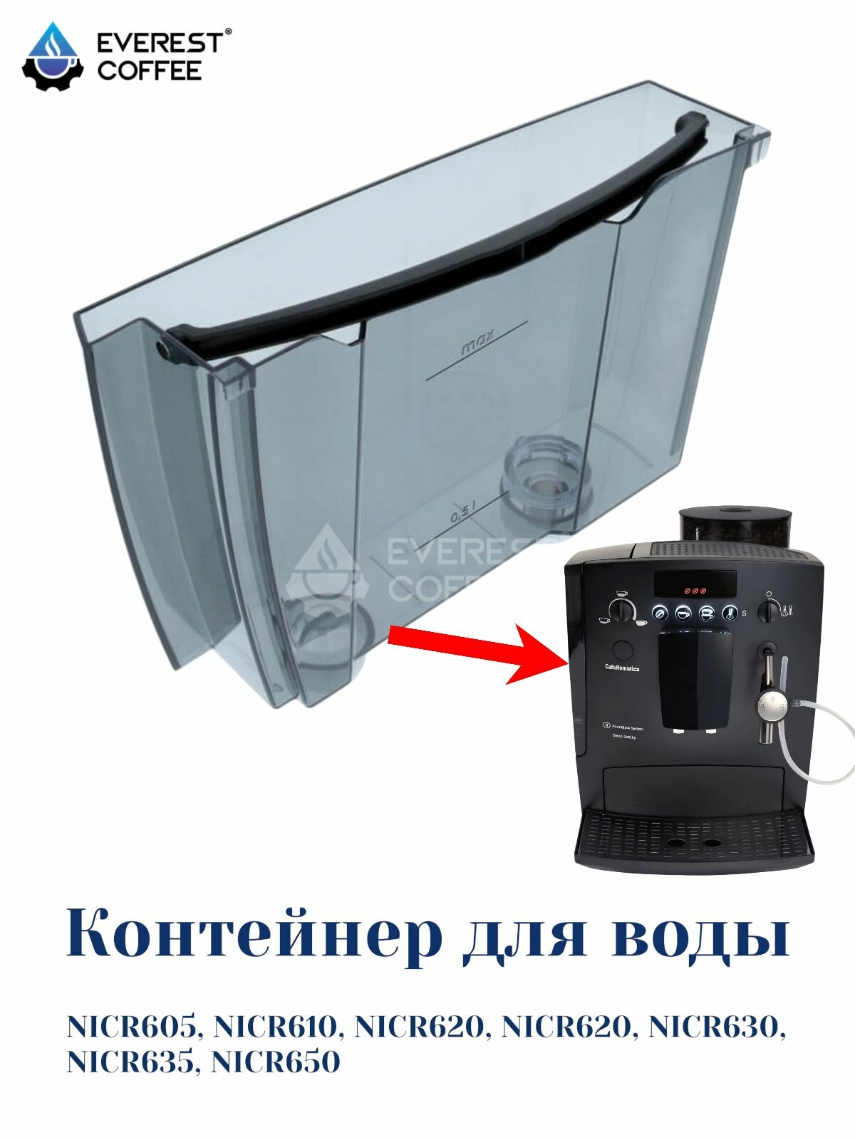 Контейнер для воды Нивона 6-й серии для кофемашин