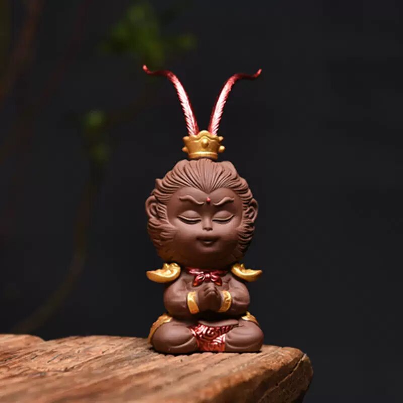 Аквариум, ландшафтный дизайн, украшения «Король обезьян», чай Укун, домашнее животное, аквариум, рокарий, бонсай,