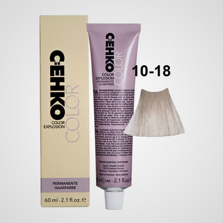 Color Explosion Крем-краска для волос 10/18 60 мл C: EHKO Color Explosion Краска 60 мл