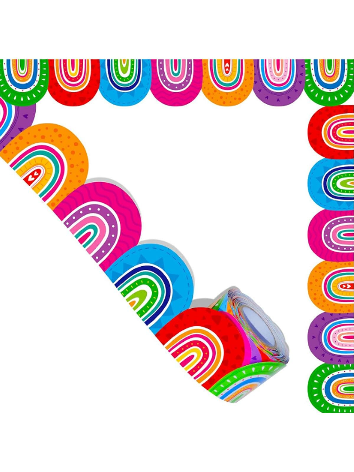 Наклейки на классную доску длиной 10 м декоративные наклейки на границу комнаты