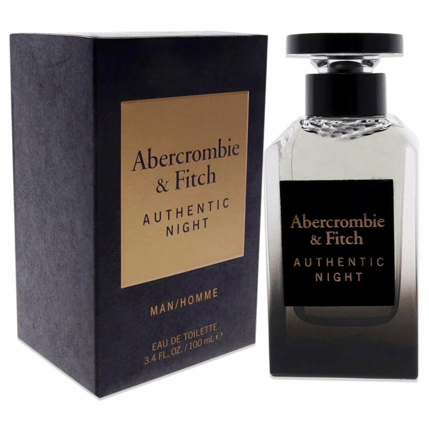 Мужская туалетная вода Abercrombie & Fitch Authentic Night 100 мл