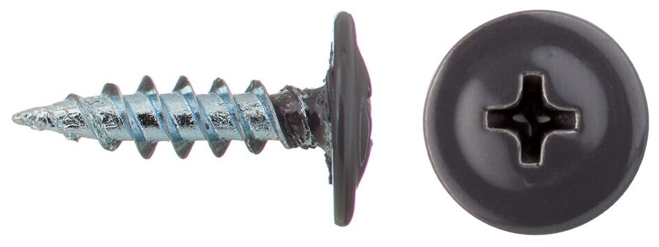 Саморезы клопы 16x4,2 мм Daxmer (20 шт.) серый RAL 7024