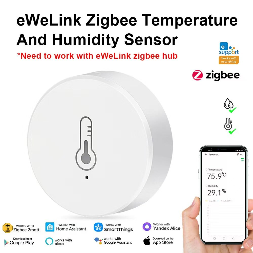 Датчик Температуры И Влажности ZigBee Датчик Давления Воздуха И Окружающей Среды