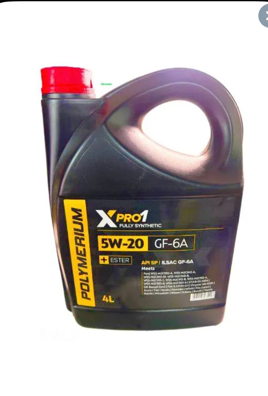 POLYMERIUM XPRO1 5W-20 GF-6A 4л синтетика