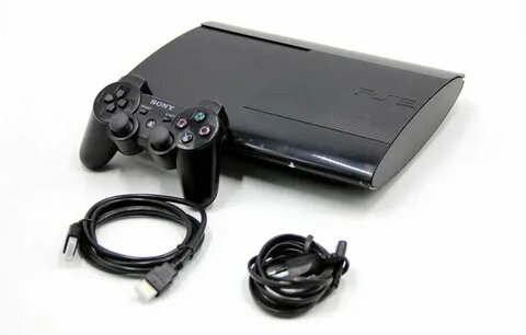 playstation 3 super slim 500gb + 24 игры, 2 геймпада (уценка)
