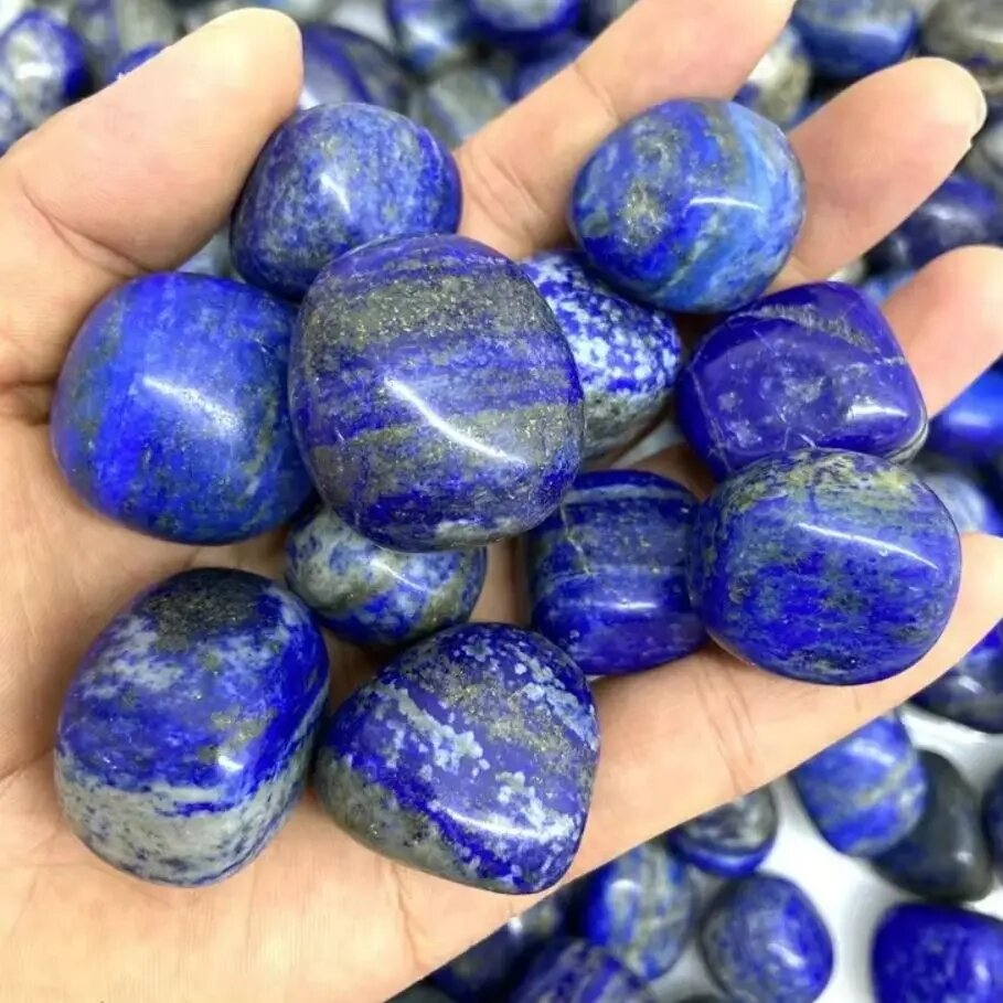Натуральный лазурит, камни, полированный целебный кристалл, кварц, пальмовый камень, кристаллы, энергетическая чакра, камень для домашнего декора
