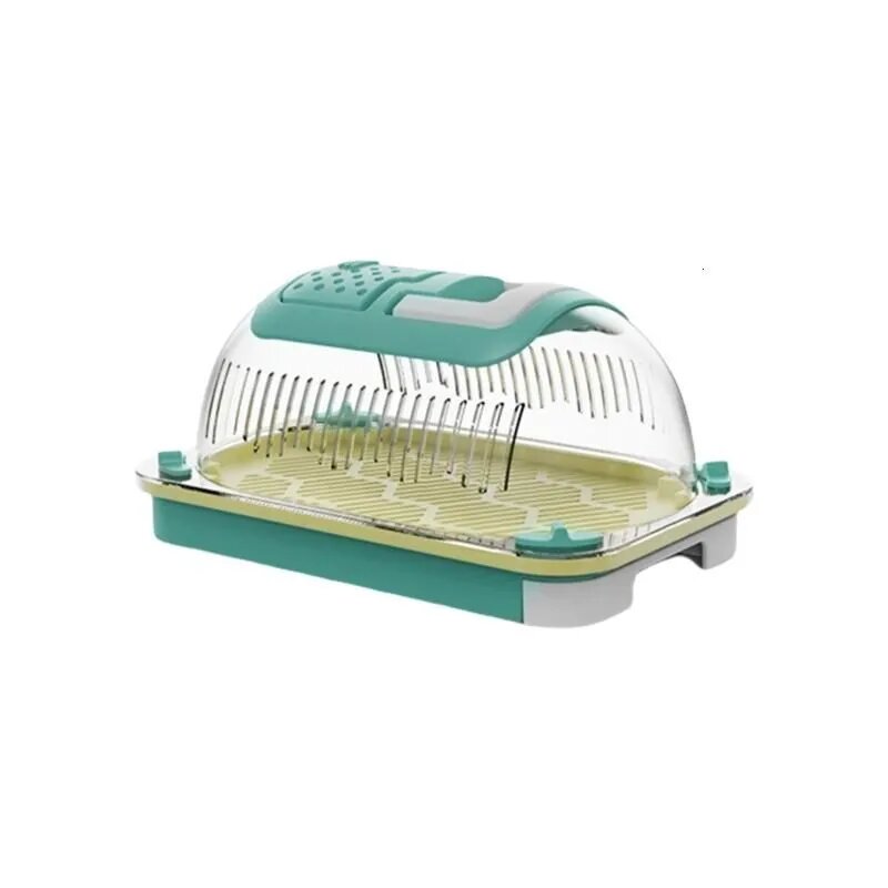 Пластиковый террариум для ящериц с ручкой, - S