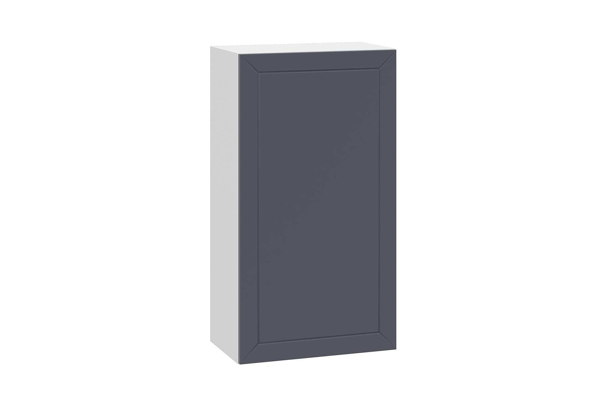 Кухонный модуль навесной Нонтон Лаорна, 50x29x91 см, белый / каменный графит