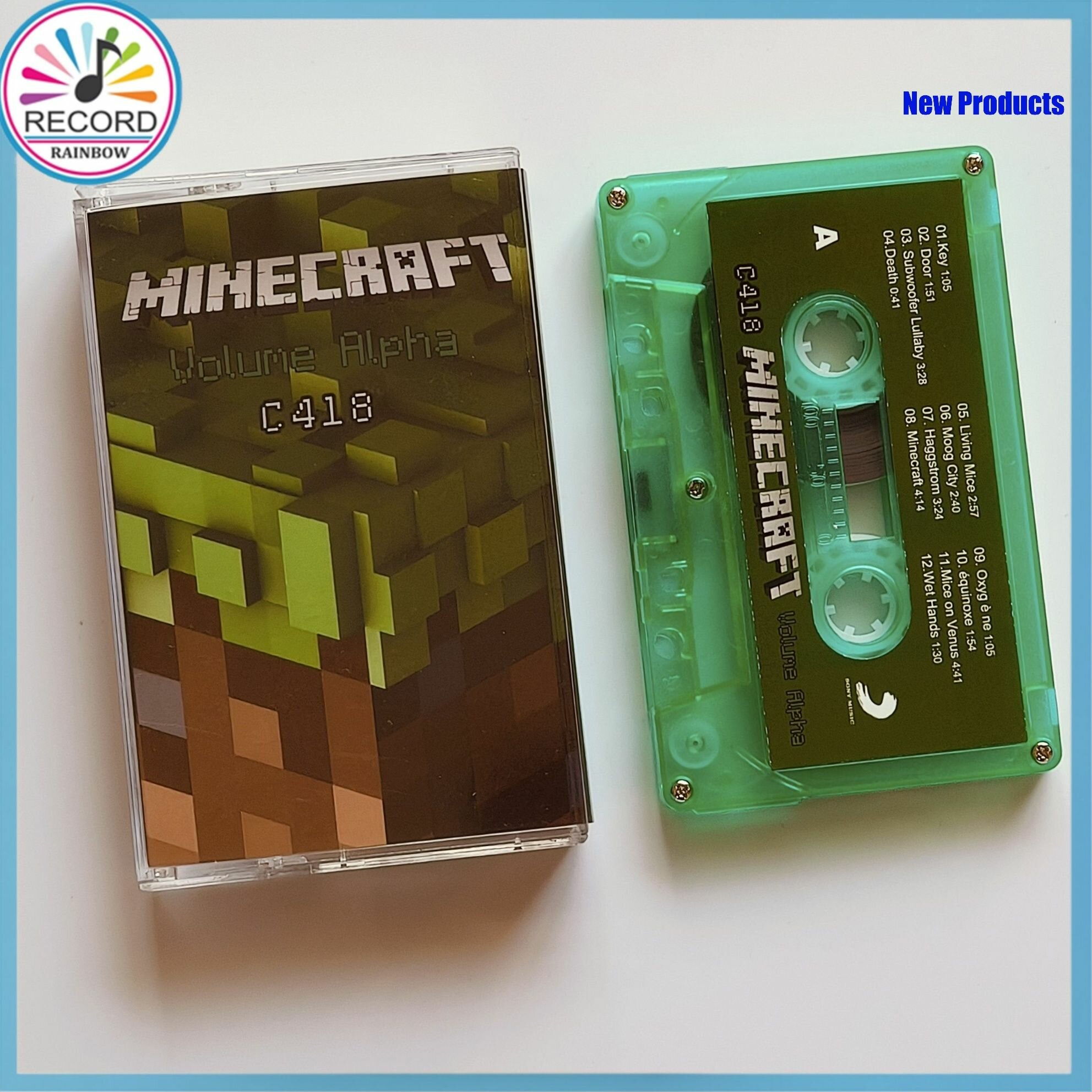 C418 Minecraft Volume Alpha кассета Совершенно новый Запечатанный