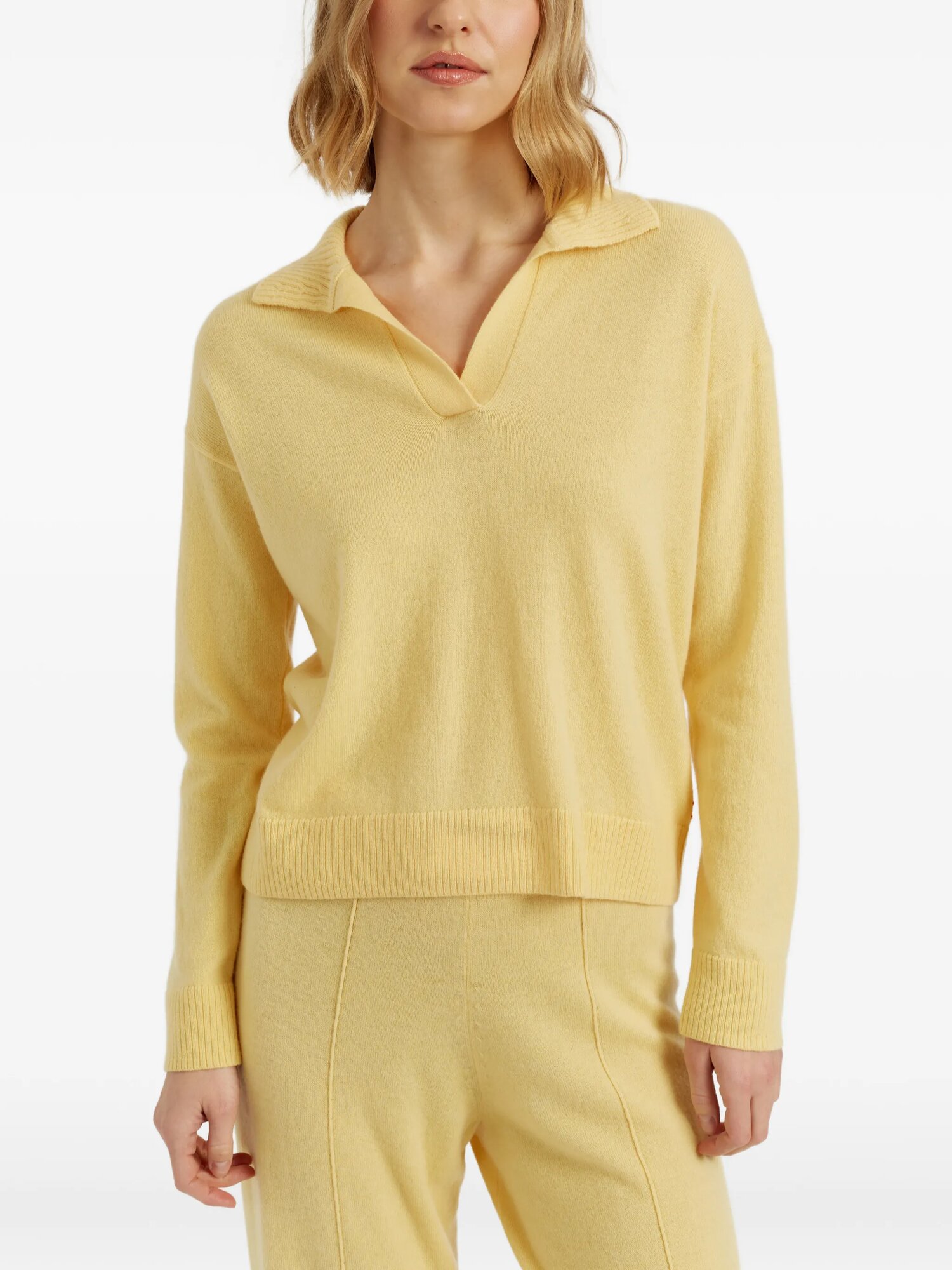 Свитер Chinti & Parker Polo-collar sweater, размер L, , yellow — фото 1