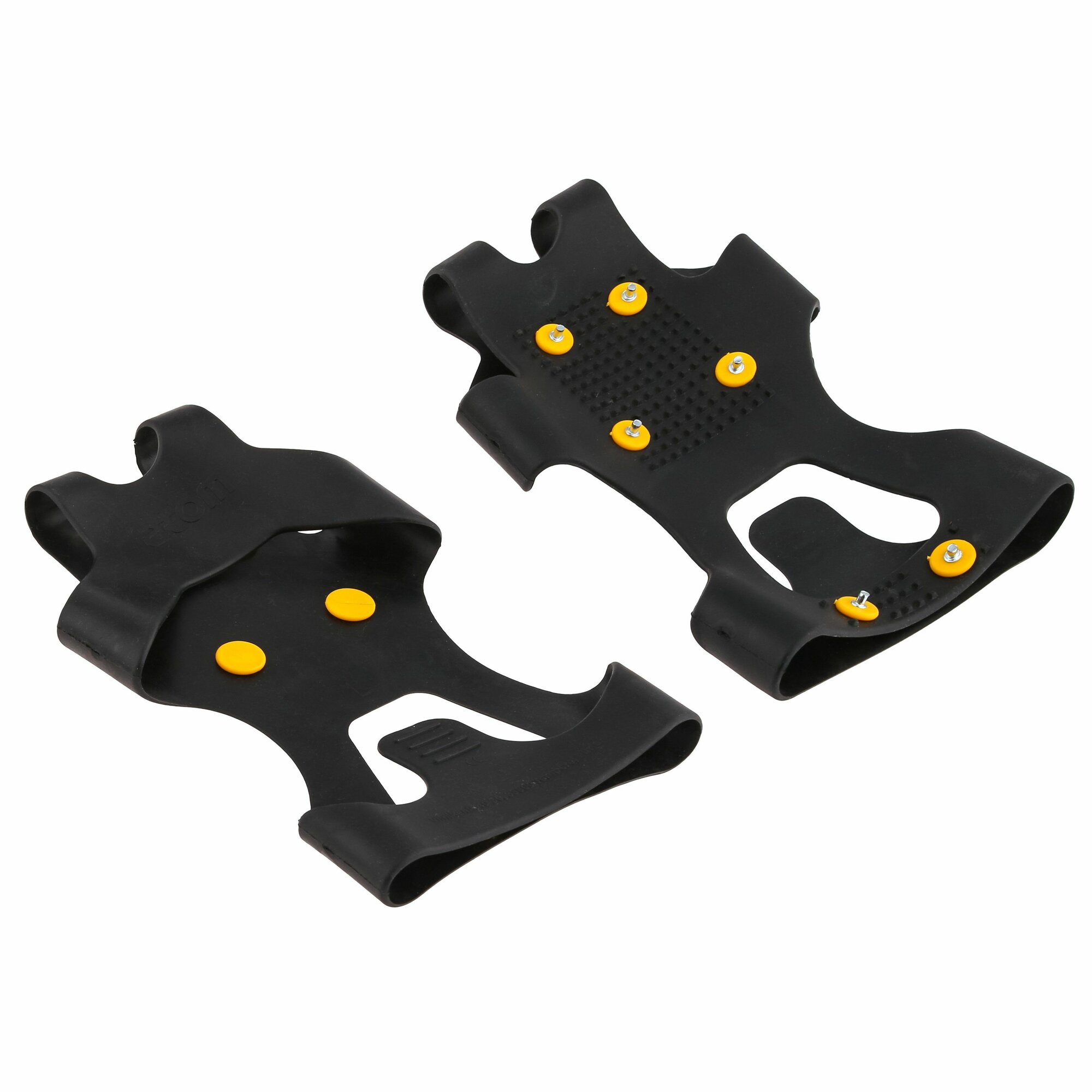 Ледоходы (ледоступы) на обувь "Финские" р-р L (40-43), 6 шипов, цвет черный, в блистере