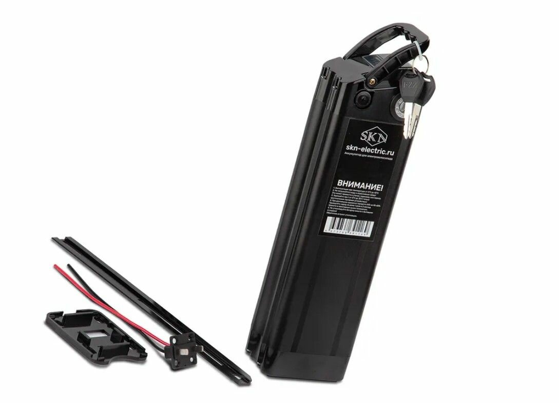 Аккумулятор для электровелосипеда SKN 48V 10.4Ah black (Silver Fish)