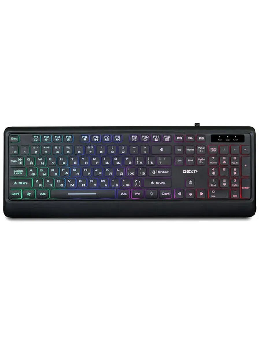 Клавиатура проводная DEXP K-10002 [ZK-G104] с подсветкой