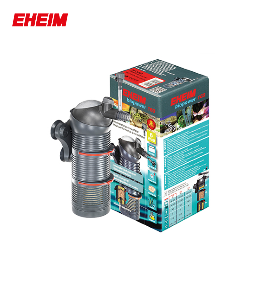 Фильтр внутренний для аквариума Eheim Biopower 2411 (от 80 до 160 л)