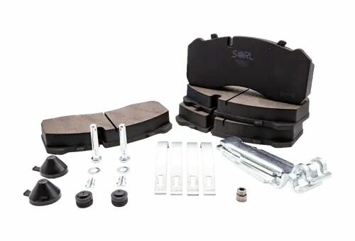 Колодки тормозные дисковые BPW, MAN, MB, SAF