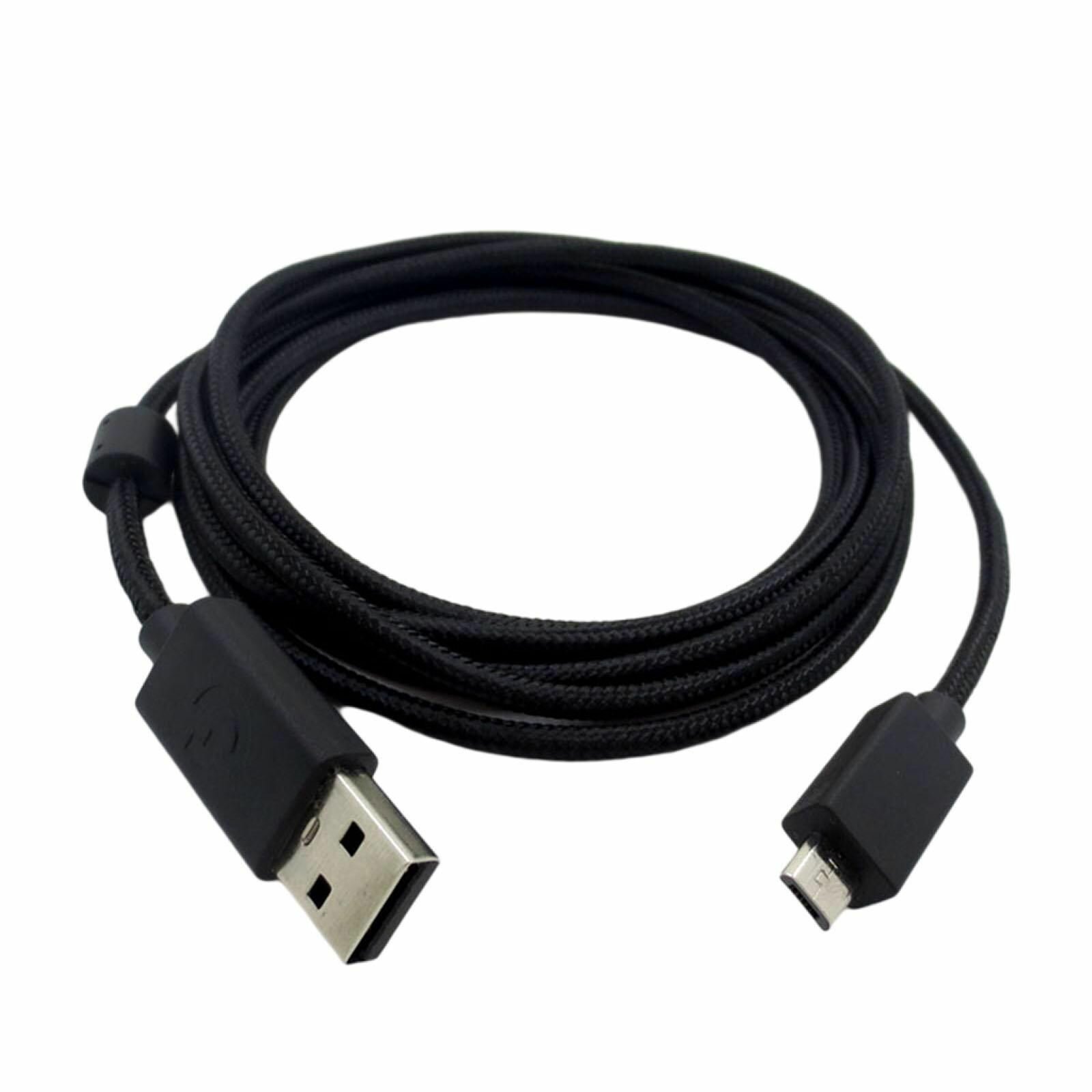 Аудиокабель USB Type-C/Micro-USB 2.0 Type-A, 2 м, черный