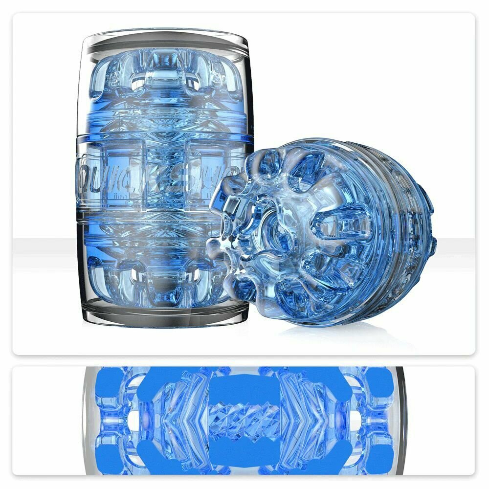 Fleshlight Мастурбатор Fleshlight Quickshot Turbo Blue Ice Мастурбаторы