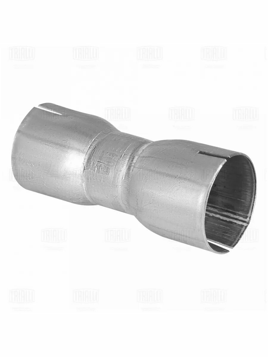 Соединитель труб глушителя под хомут D=55/D=60 L=150 (алюм.