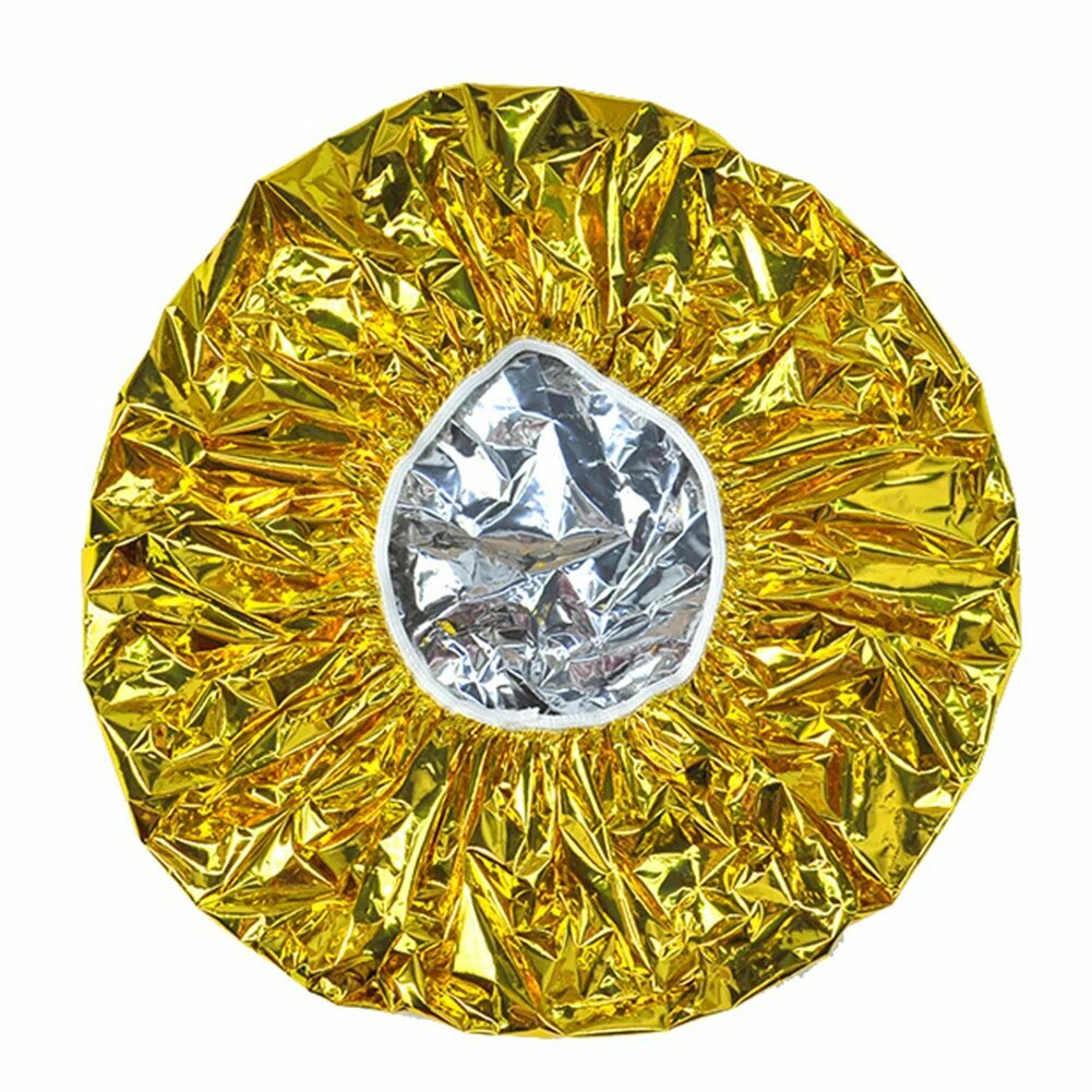 Одноразовые шапки из фольги APWIKOGER Золотой