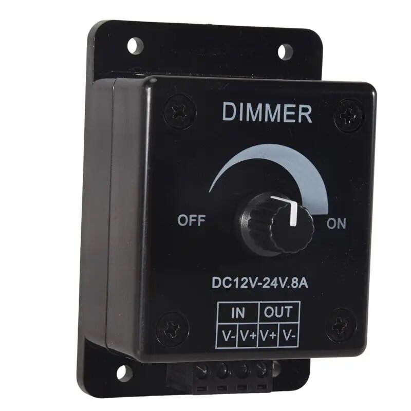 BAAU черный диммер 12-24В 8А