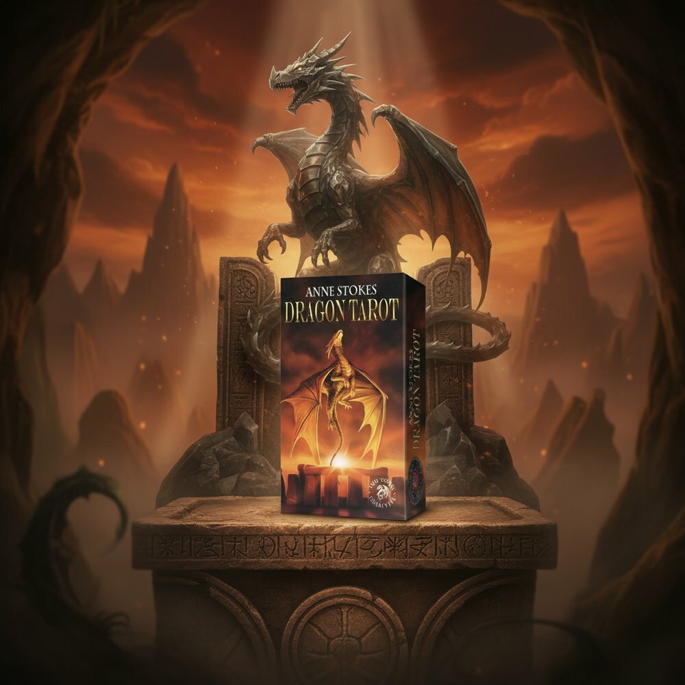 Карты Таро "Fournier Anne Stokes Dragons Tarot" Fournier / Таро Анны Стокс Дракон 63473 Fournier