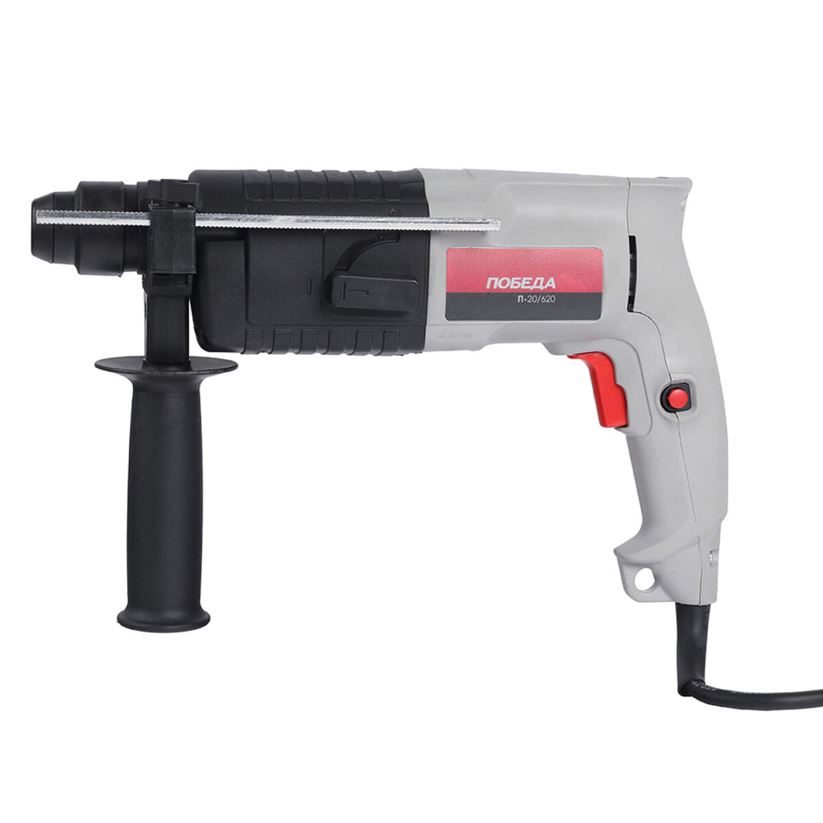 Перфоратор Победа П-20/620 620Вт, 2 режима, 0-1000 об/мин, 0-4600 ударов/мин, 1,7Дж
