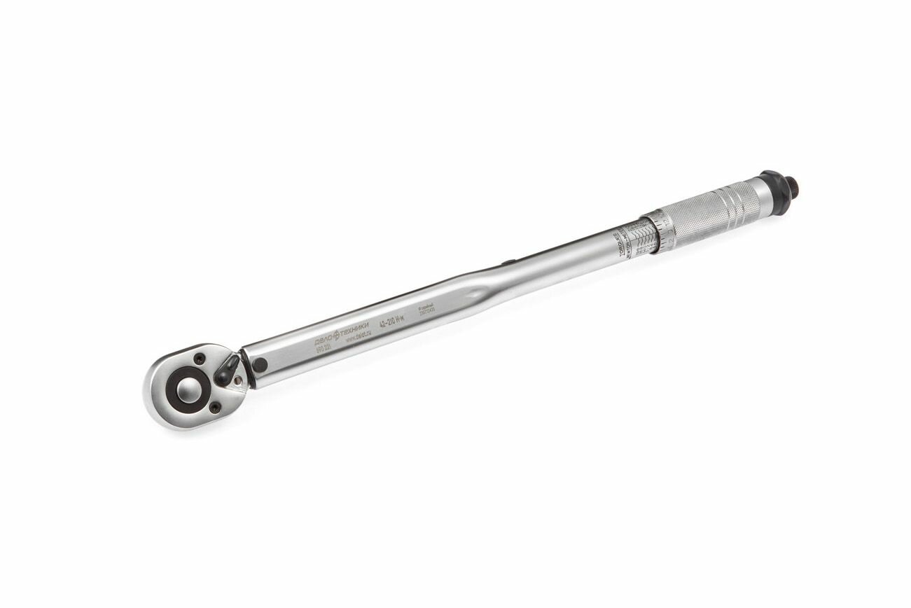 Ключ динамометрический 1/2" щелчковый 42-210 Нм