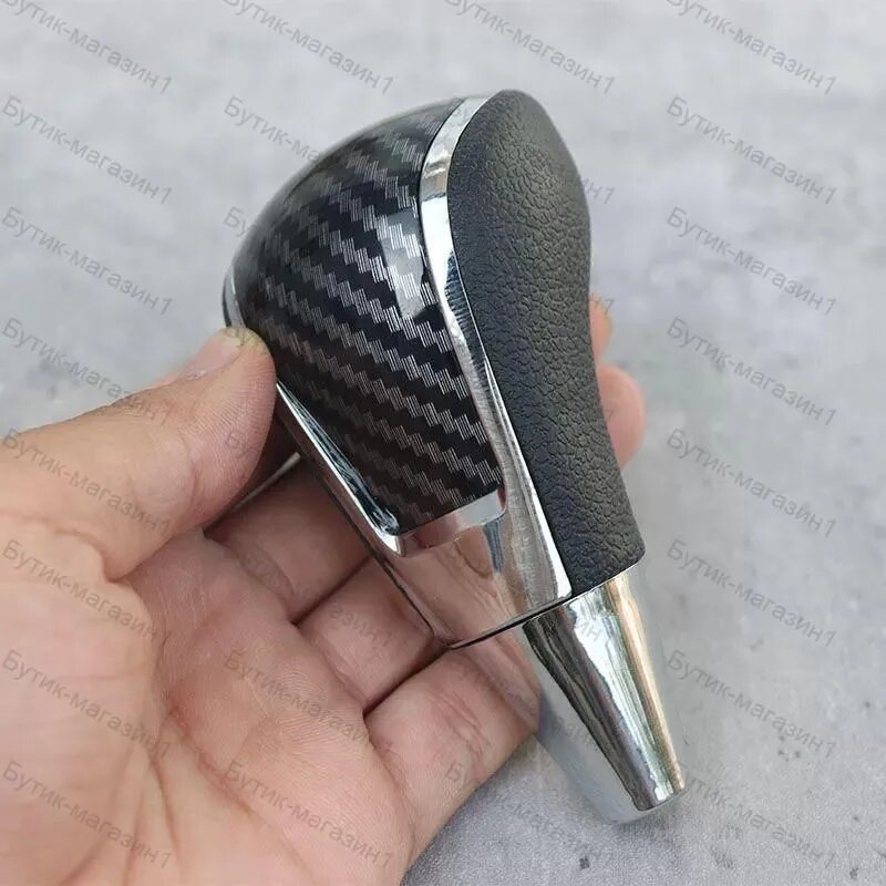 Ручка КПП для Toyota Camry Corolla Ralink RAV4 Highlander Crown, головка рычага переключения передач, черная, ABS пластик, искусственная кожа