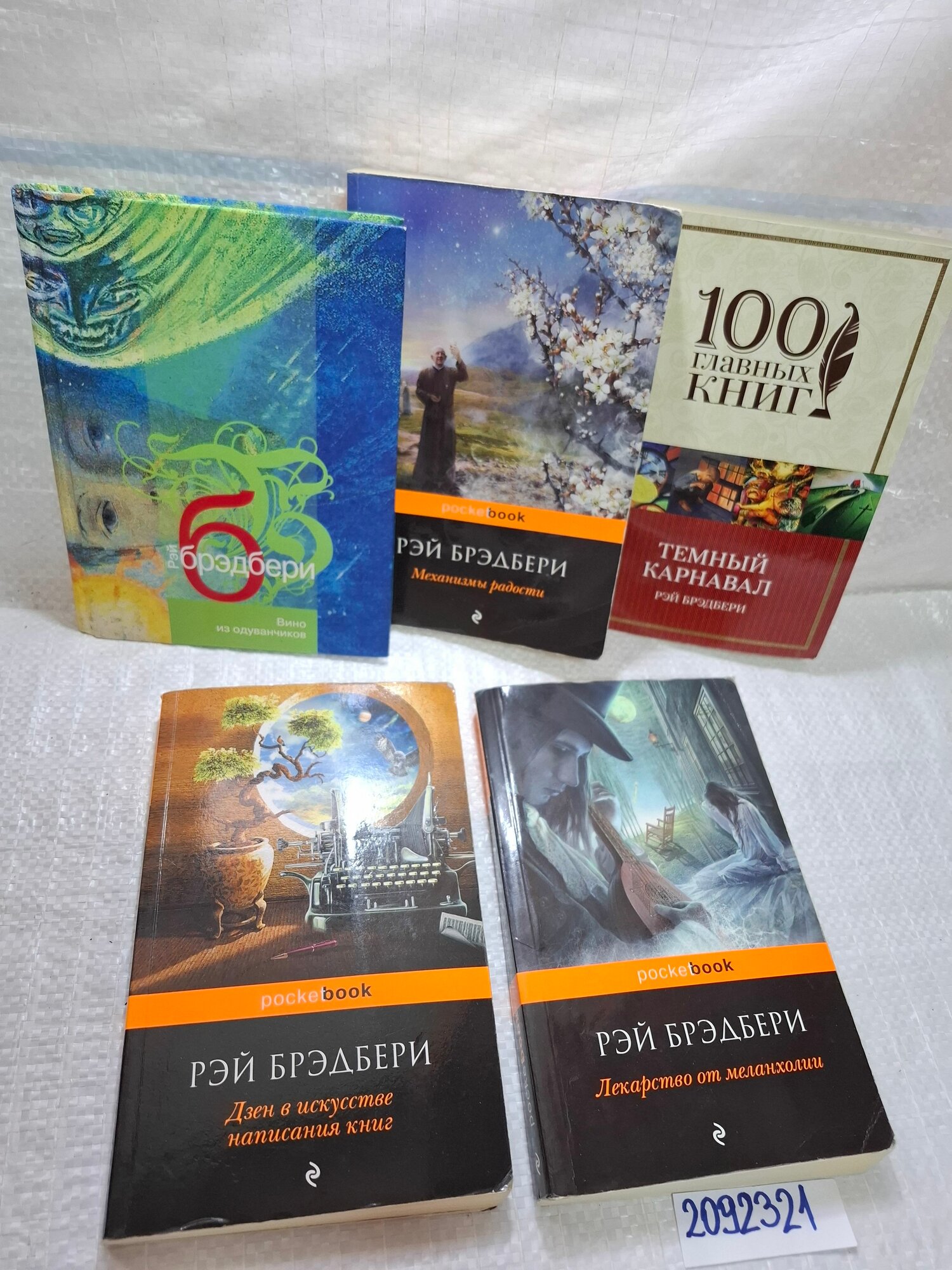 Рэй Брэдбери 5 книг, Дзен в искусстве написания книг и др.