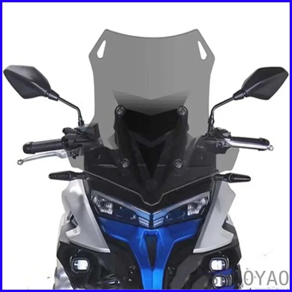 Лобовое стекло для VOGE DS525X дымчато-серое ветровое стекло 41/46/51см