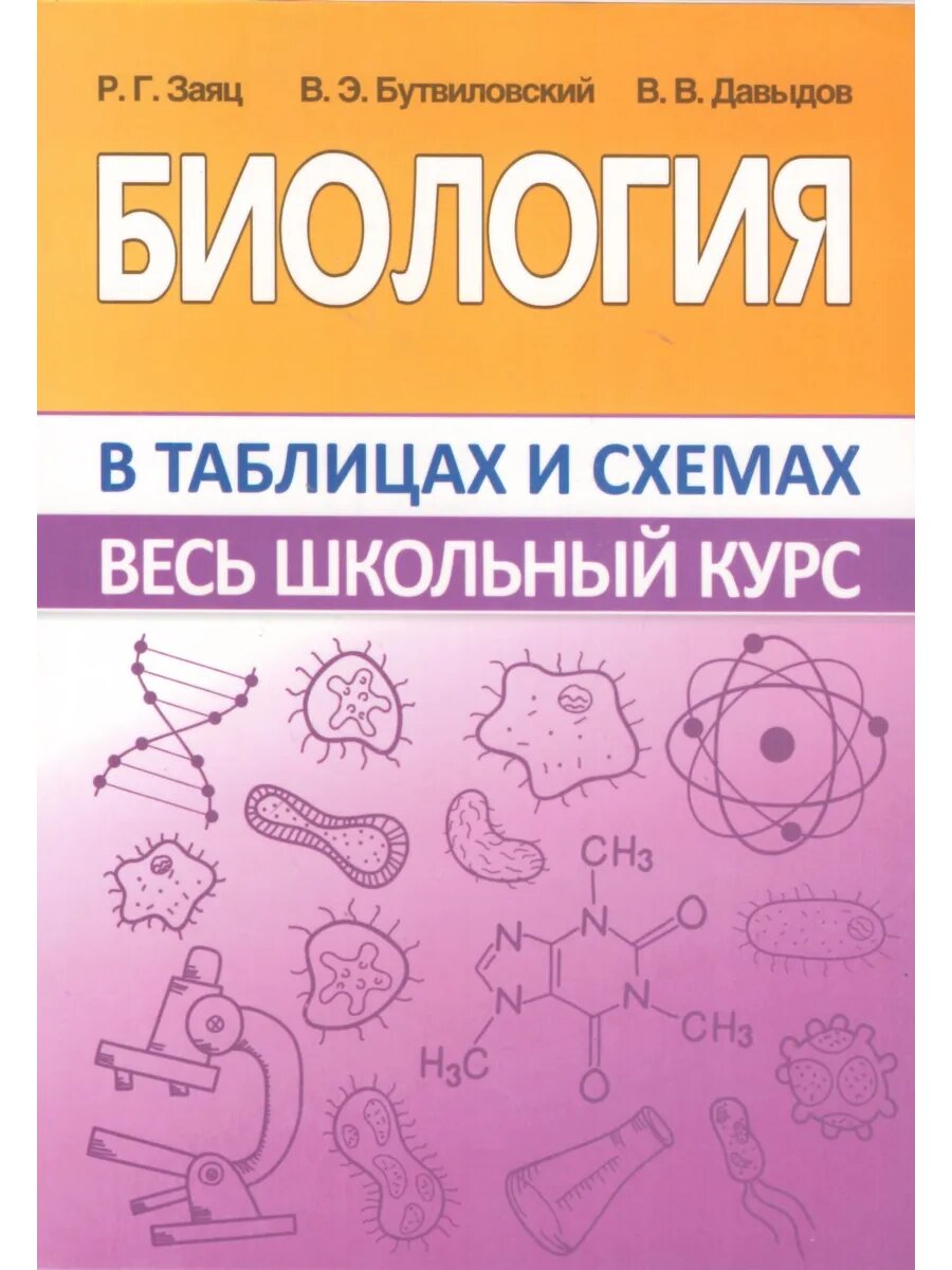 Биология. Весь курс в таблицах и схемах