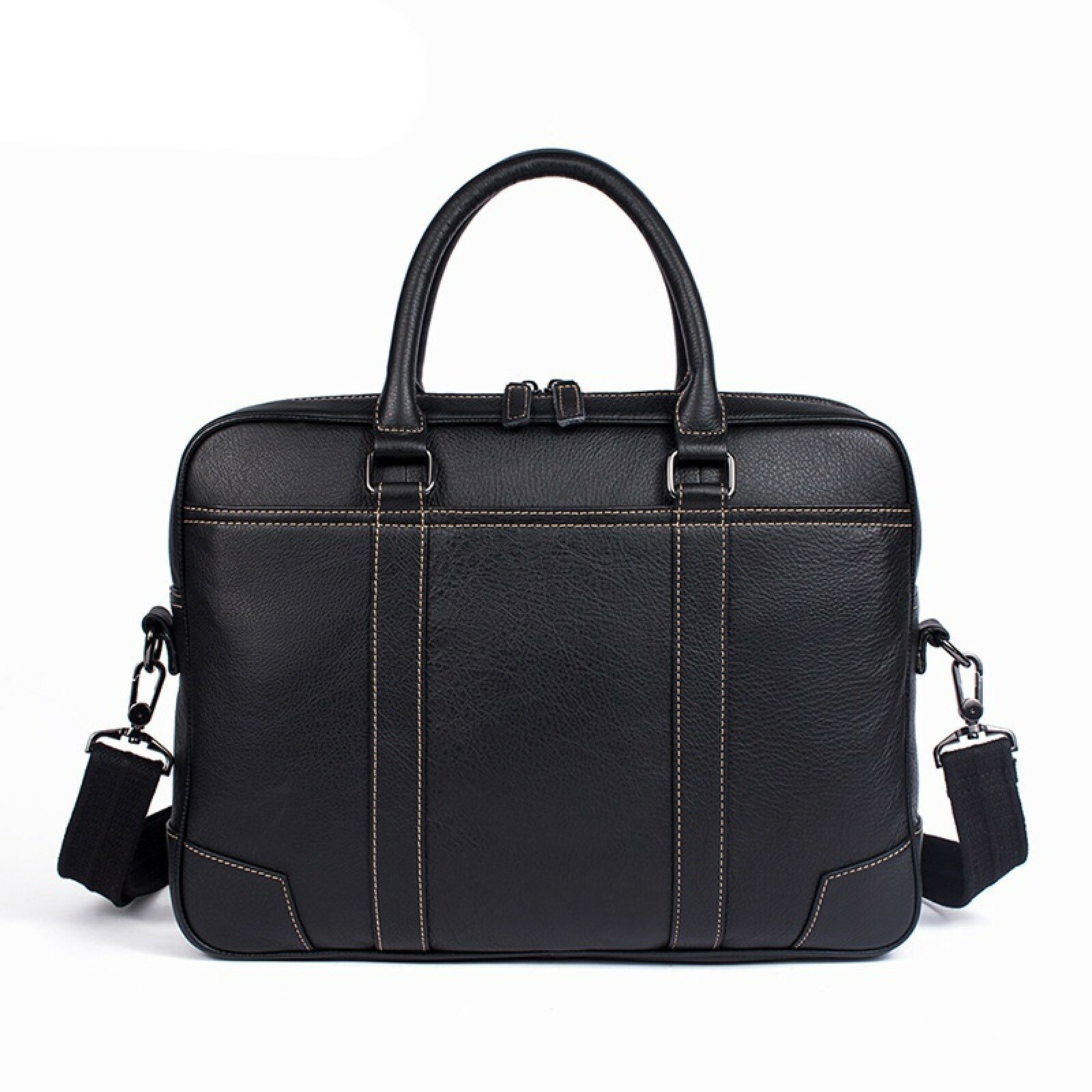 Сумка-портфель MyPads Premium M9879-2 для ноутбука 15.4", натуральная кожа, американский дизайн