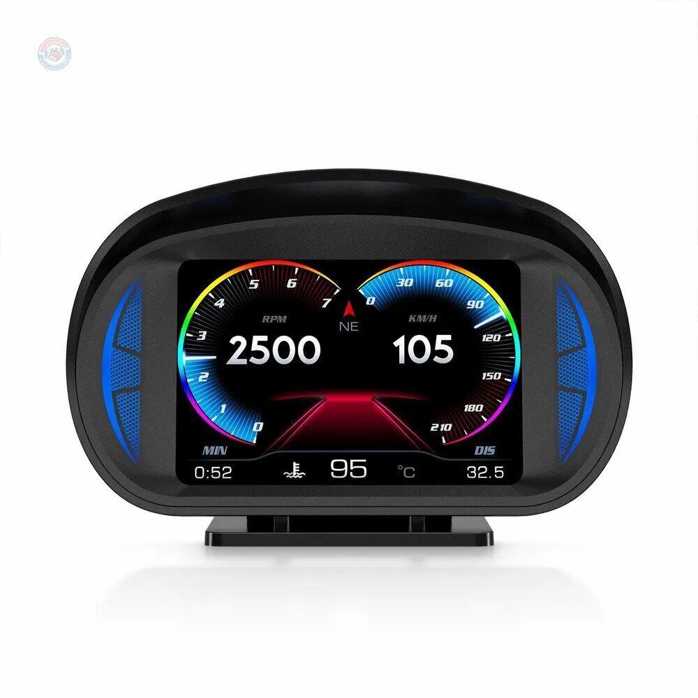 OBD2 GPS регистратор движения с мониторингом параметров двигателя и тревожными оповещениями для автомобилей после 2008 года