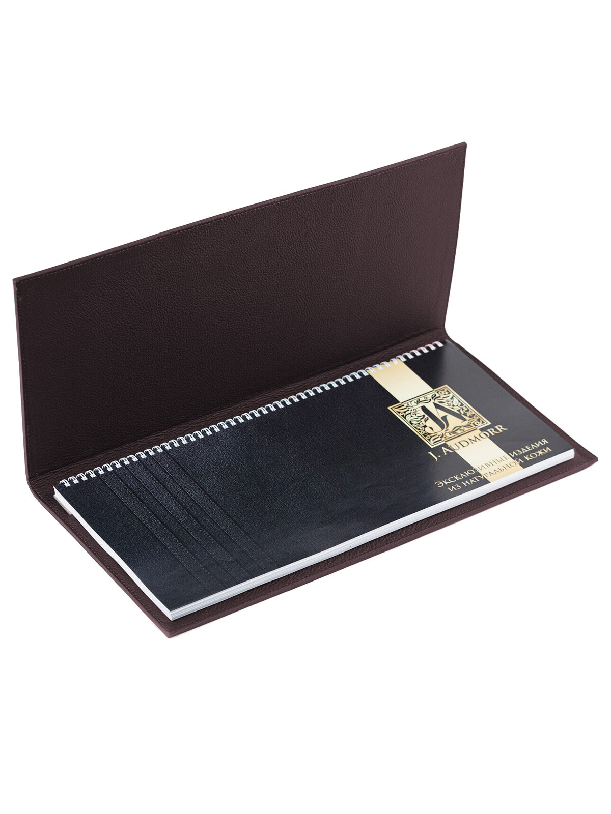 Кожаный настольный планинг, планировщик на неделю York Bourbon